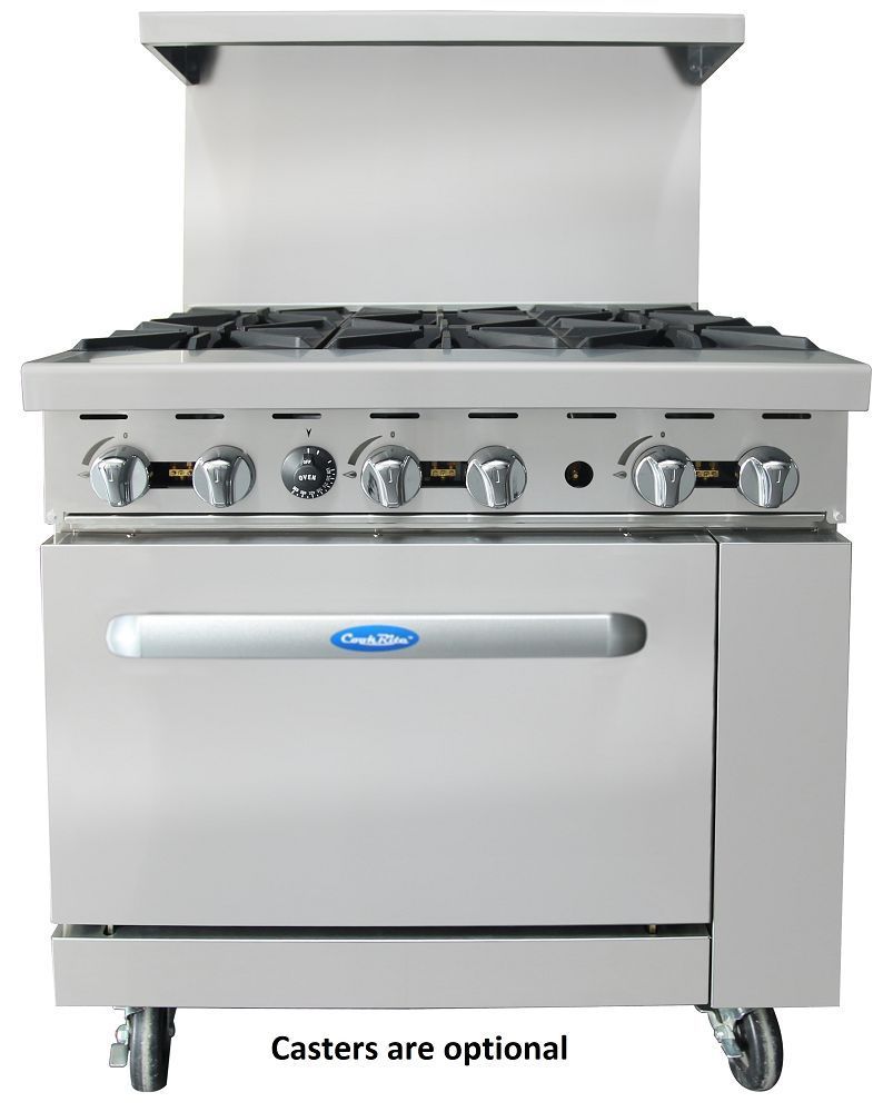 36" Range 6 Burner Convection - KLRvi